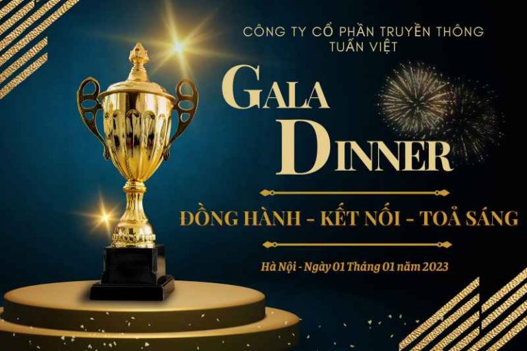 Những Điều Cần Lưu Ý Khi Thiết Kế Mẫu Backdrop Gala Dinner